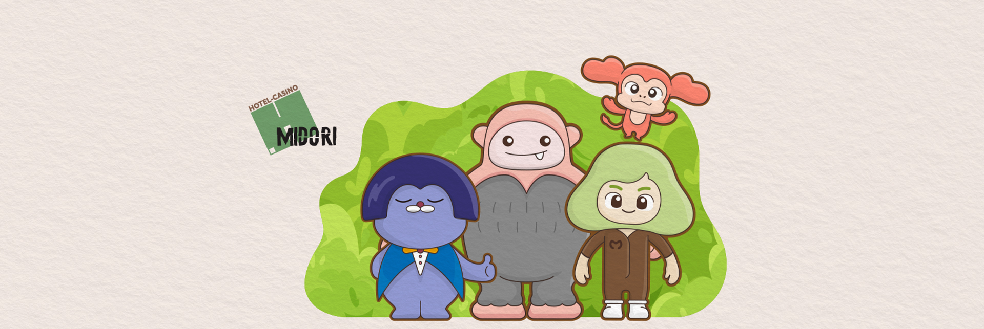 MIDORI mascot | Midori Clark Hotel & Casino